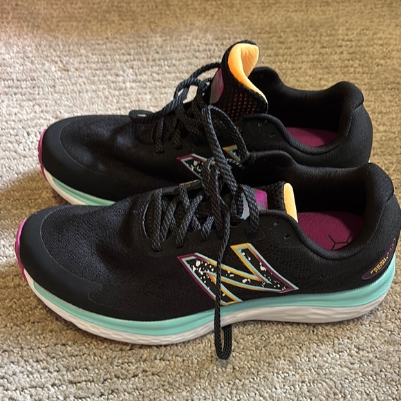 New Balance | Shoes | New Balance Black Pink And Blue 95 Wide Running ...